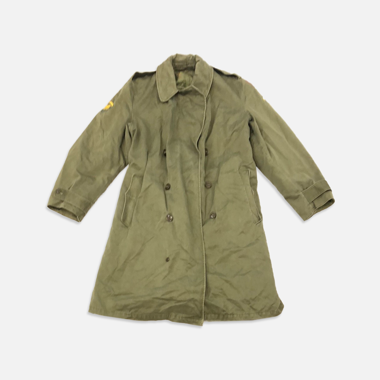 Vintage US Army Olive Double Breasted Jacket – The Era NYC