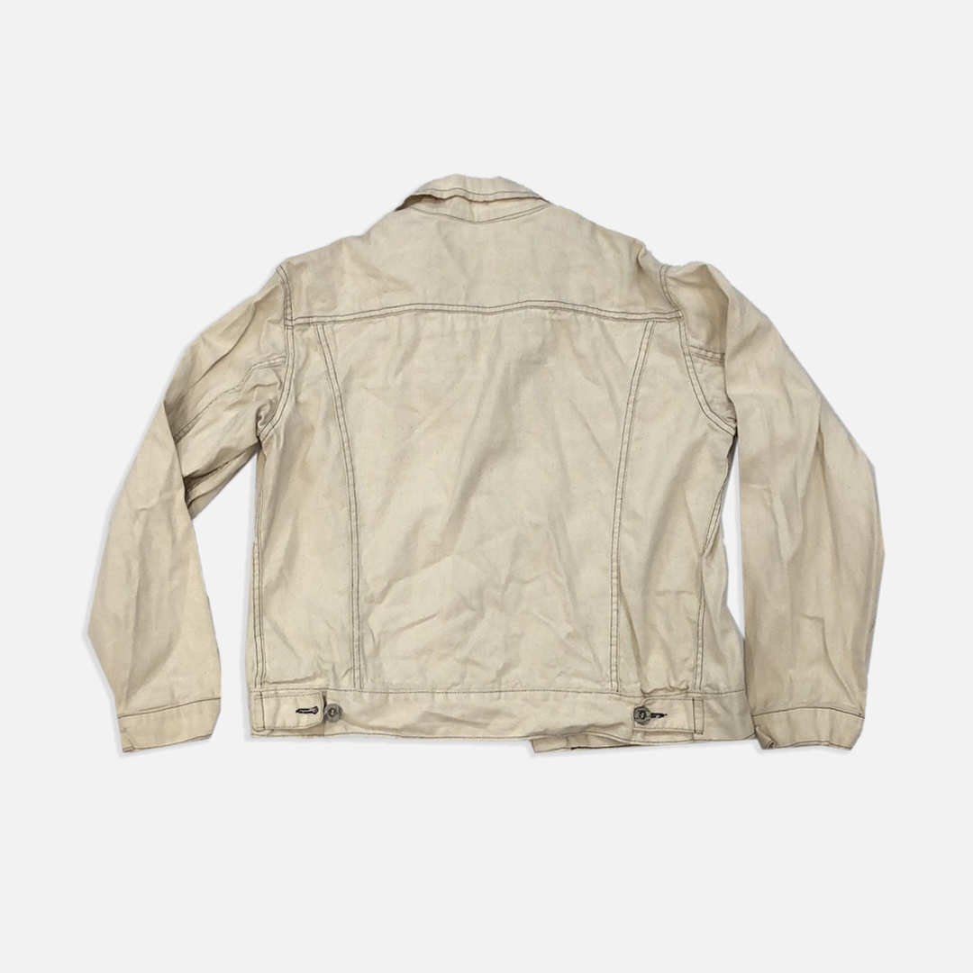 Vintage Cream Denim Jacket – The Era NYC