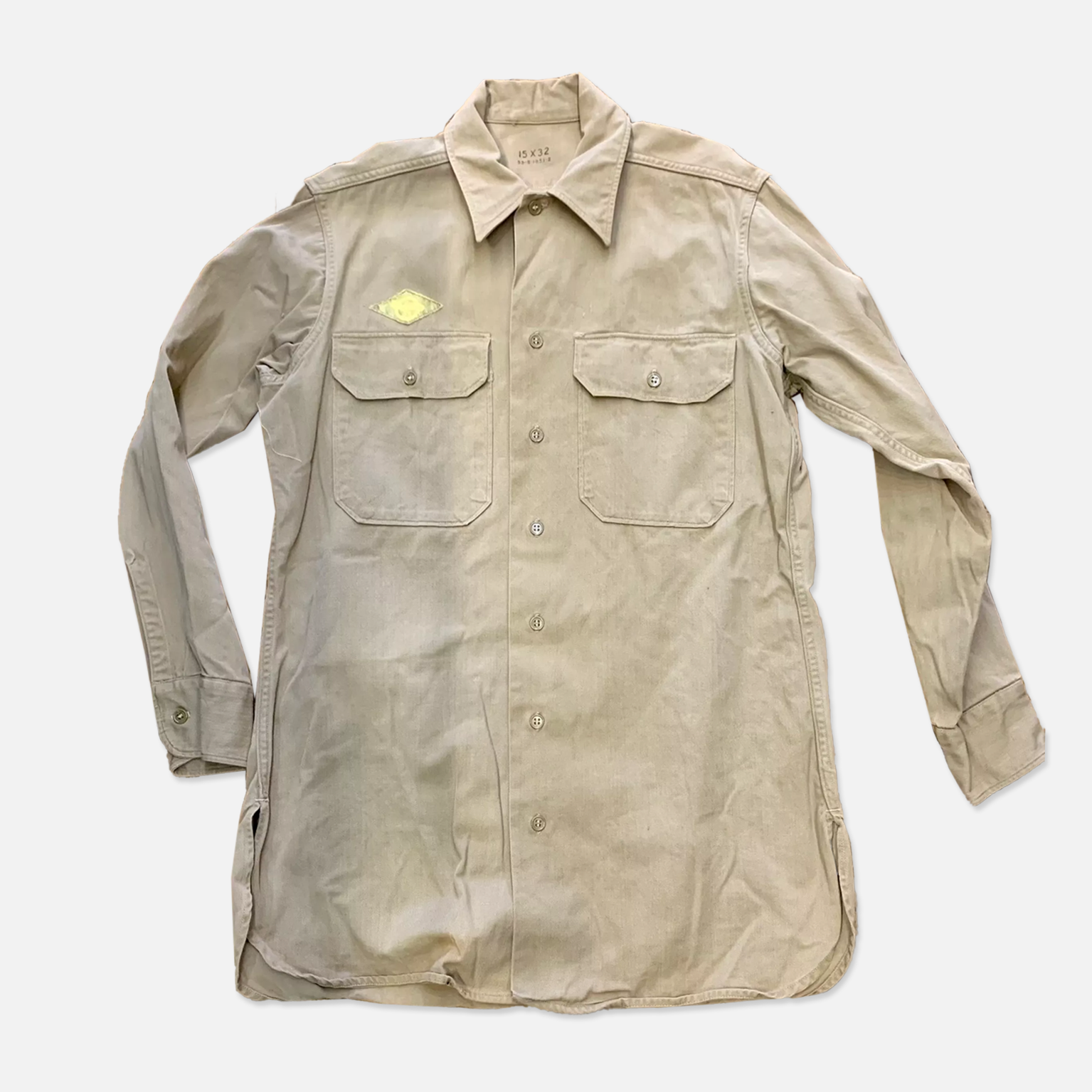 Vintage 1940s military button up – The Era NYC
