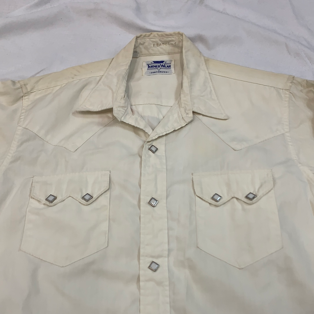 Vintage Turner Wear Sanforized button up shirt – The Era NYC