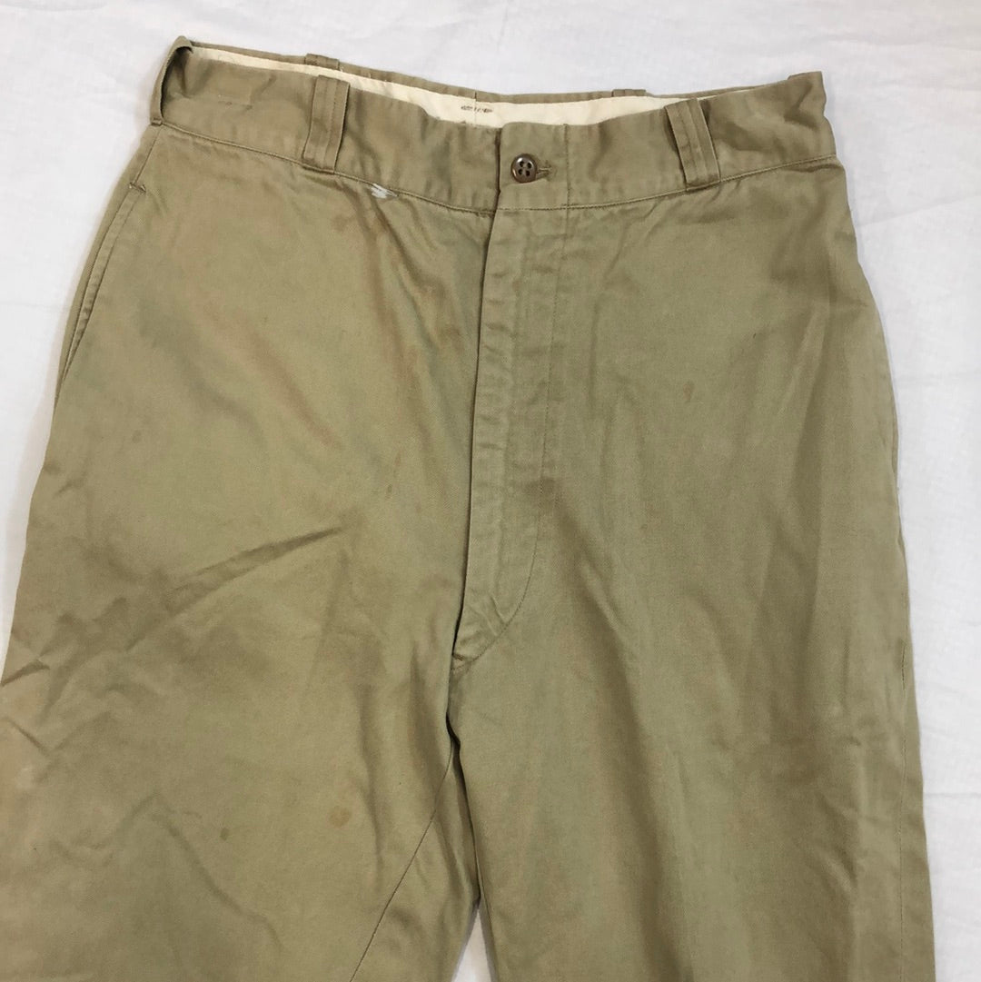 Vintage Beige Military Pants – The Era NYC